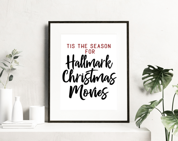Hallmark Christmas Movies Printable, DIGITAL DOWNLOAD – Spreading Hope ...